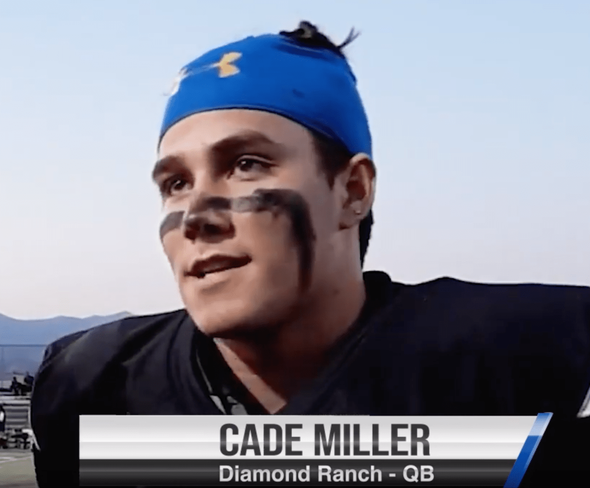 Student Athlete Profile: Cade Miller, Diamond Ranch High School (Video ...