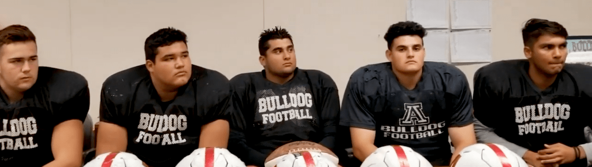Student Athletes Profile: Ayala Bulldogs Football Offensive Linemen ...