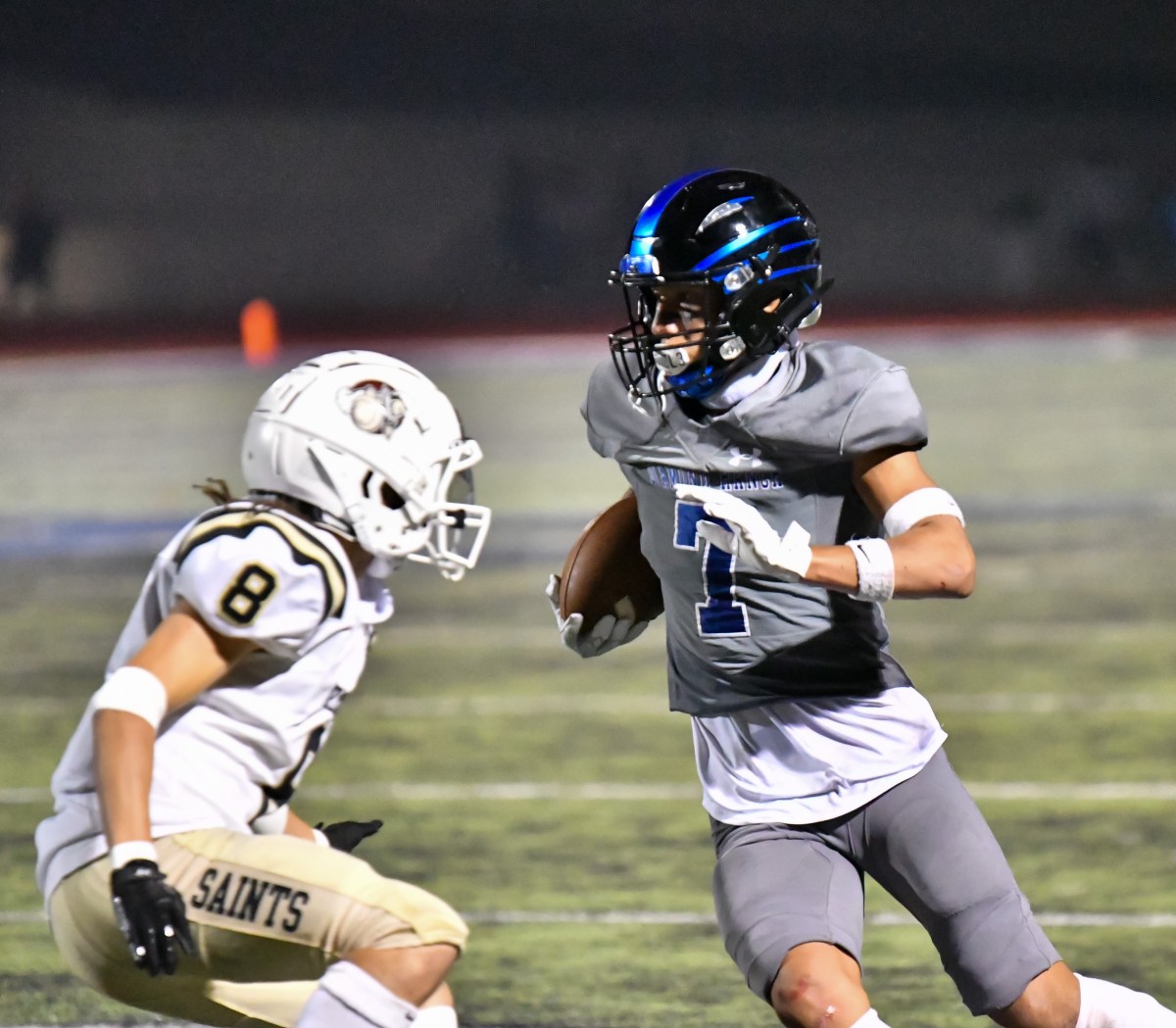 Prep Football: Diamond Ranch remains undefeated after 35-20 win over ...